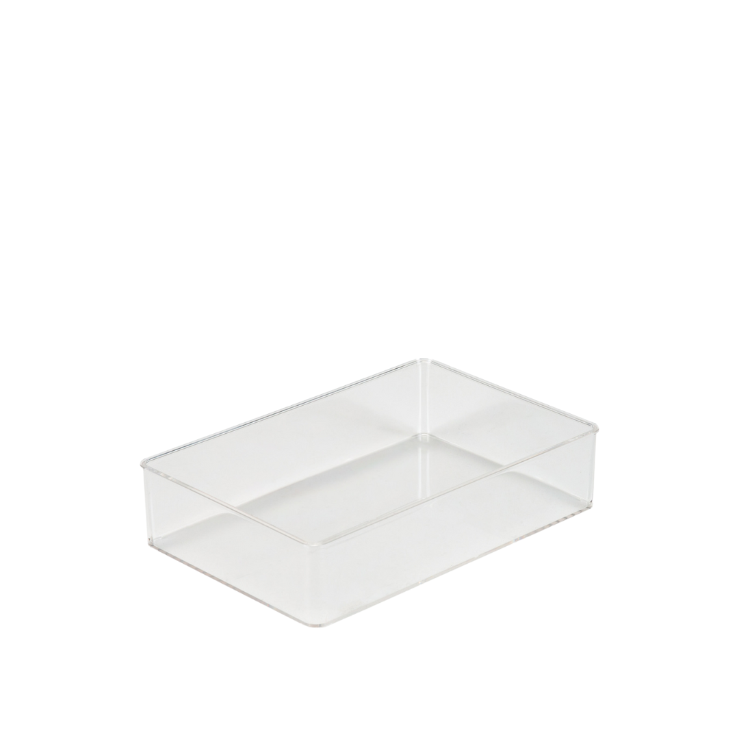 N&T Large Rectangle Storage Bin 318Gg PET Clear – ARIA HOME