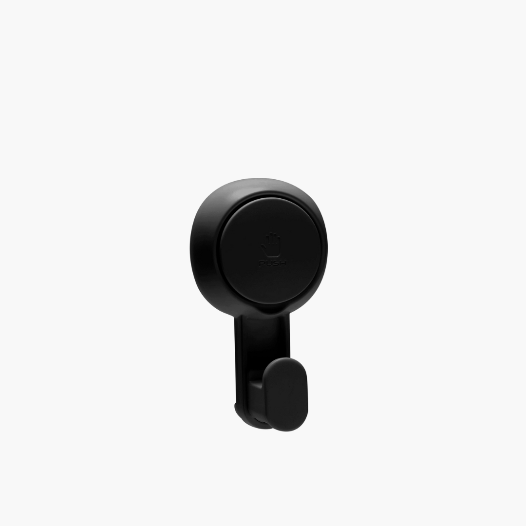 Gel-Suction 2-Pack Power Lock Hook Black – ARIA HOME