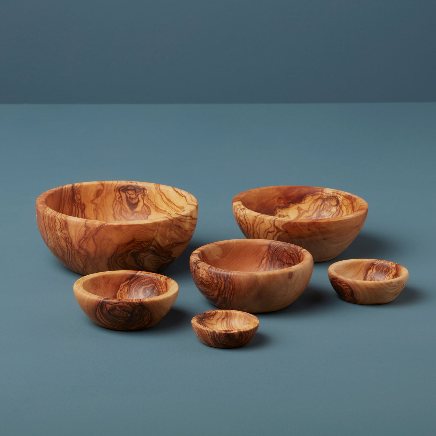 Olive Wood Nesting Bowls, Set of 6 – ARIA HOME