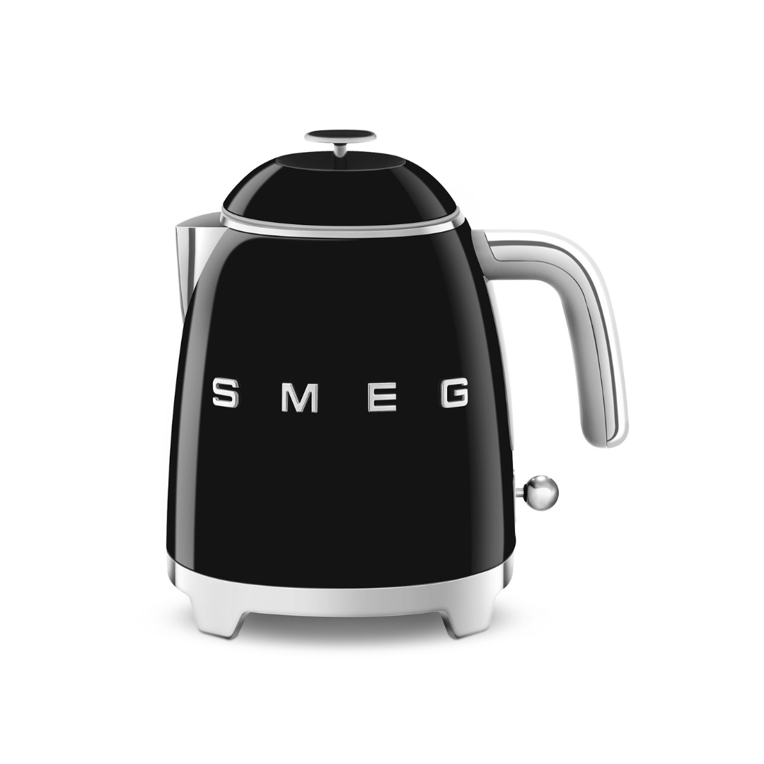 Retro-Style Black Mini Electric Kettle – ARIA HOME